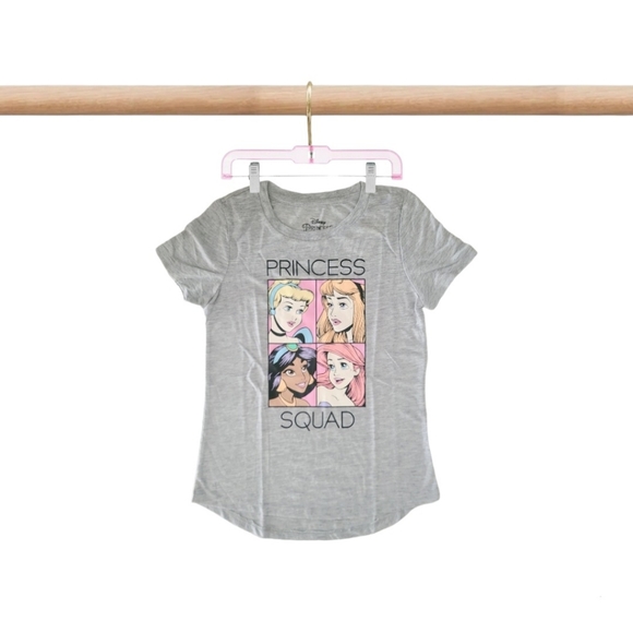 Disney | Shirts & Tops | Girls Disney Princess Squad Graphic Tee | Poshmark